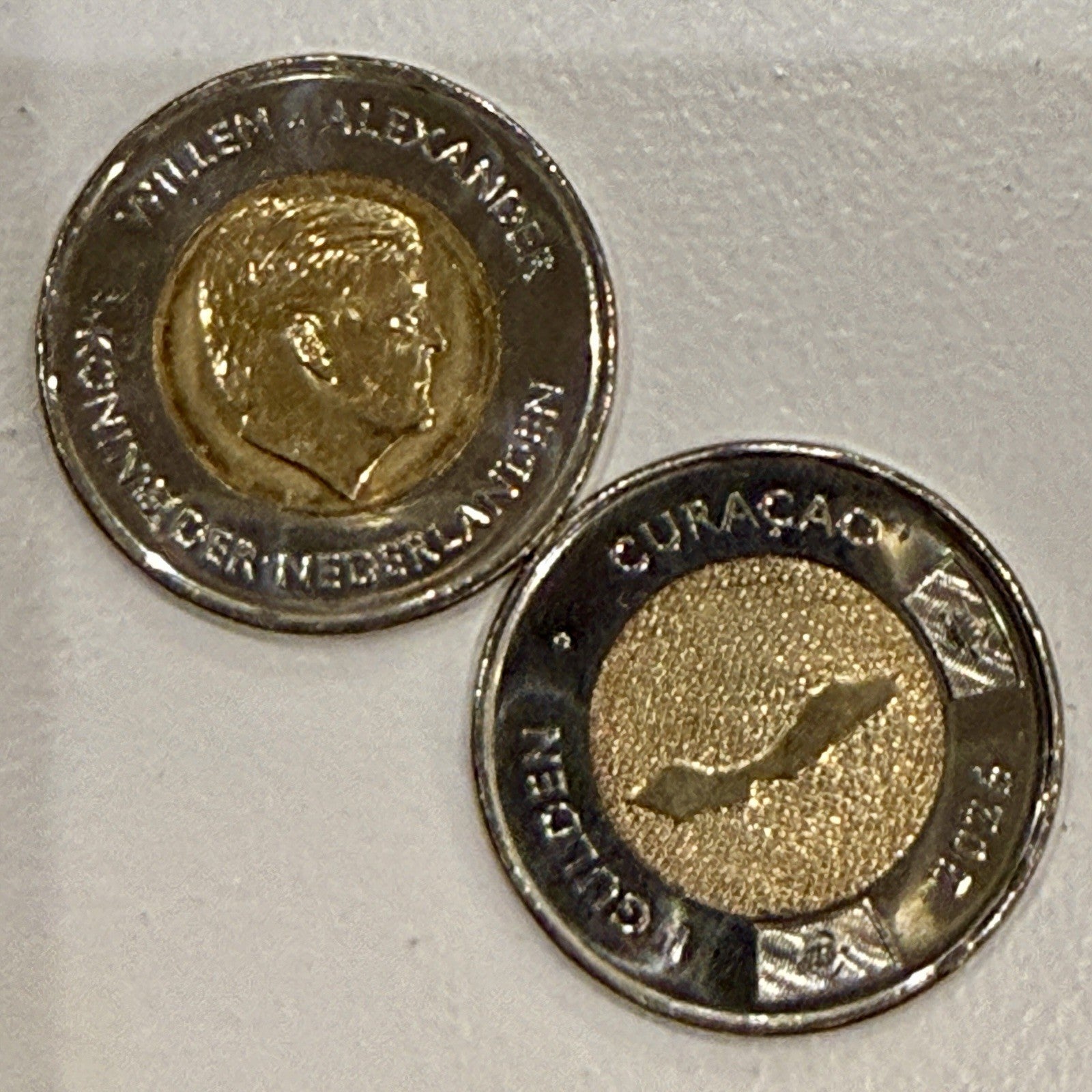 CURACAO 1 Gulden 2025 UNC—XCG Caribbean Guilder—NO Sint Maarten Versio ...